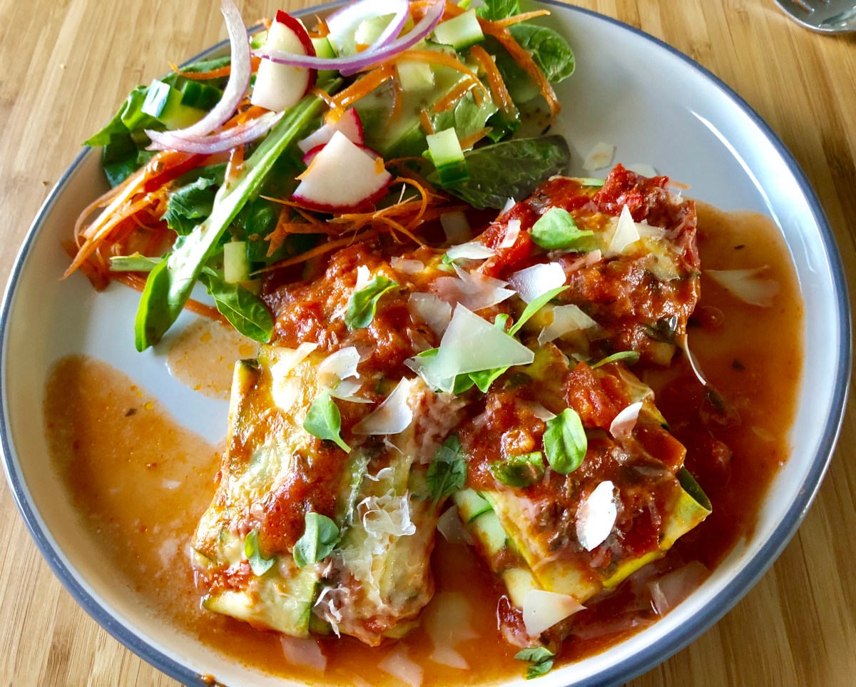 Herby Ricotta Zucchini Ravioli – Cassidy Olsen